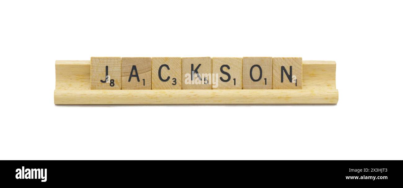 Miami, FL 4-18-24 popular baby boy first name of JACKSON made with ...