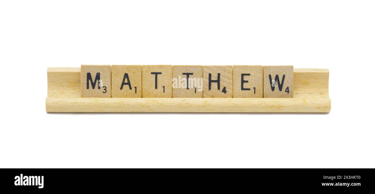 Miami, FL 4-18-24 popular baby boy first name of MATTHEW made with ...