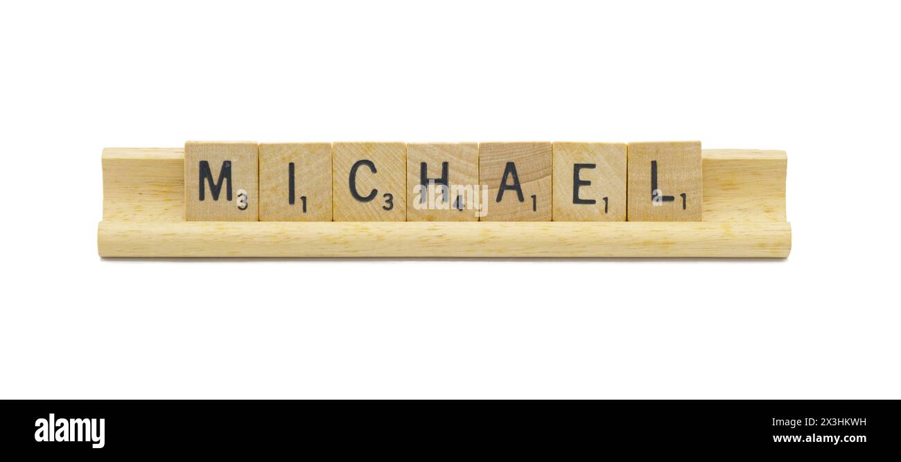 Miami, FL 4-18-24 popular baby boy first name of MICHAEL made with ...