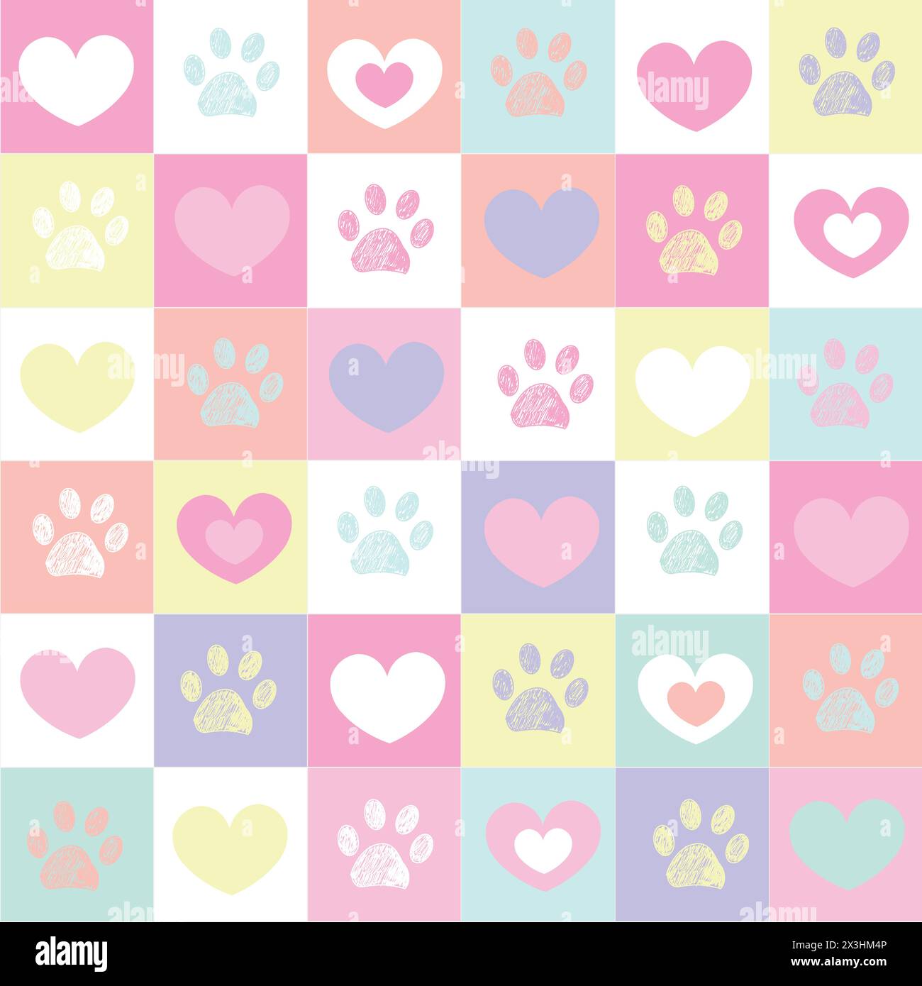 Pastel plaid collection Stock Vector Images - Alamy