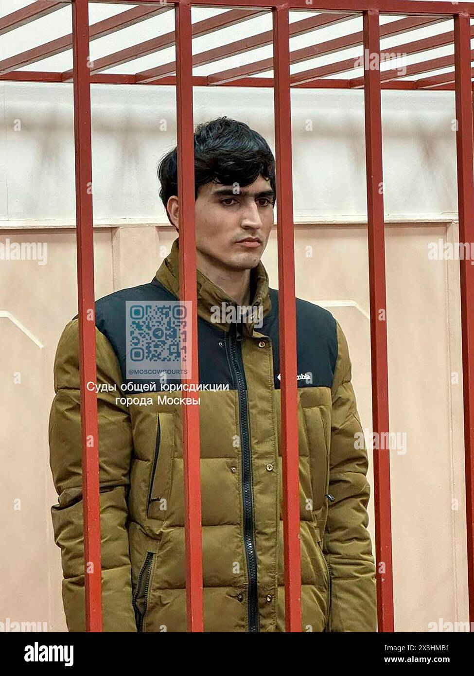 In this photo released by Basmanny District Court press service on ...