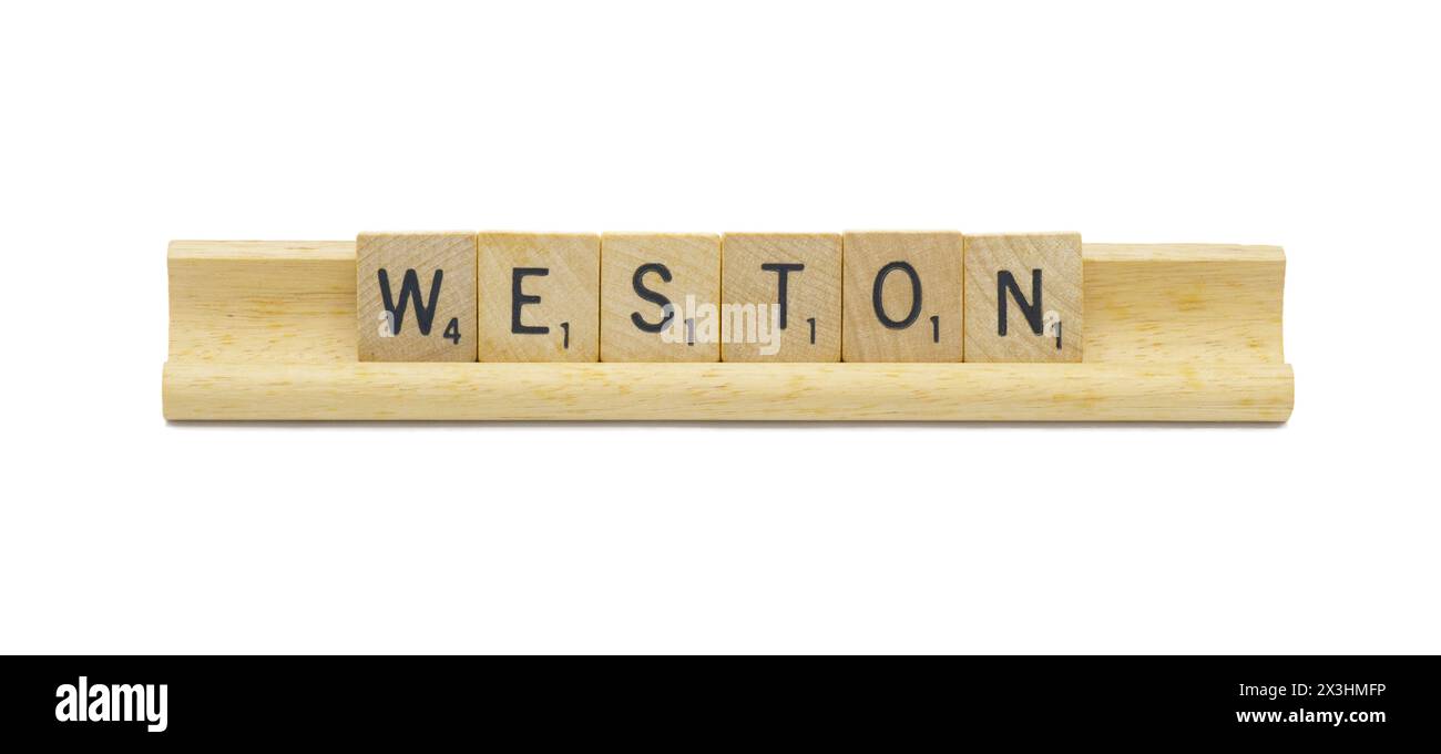 Miami, FL 4-18-24 popular baby boy first name of WESTON made with ...