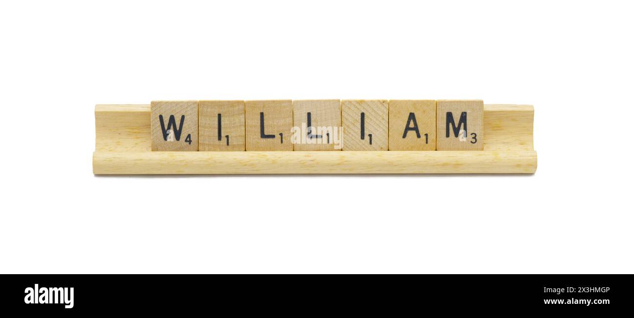 Miami, FL 4-18-24 popular baby boy first name of WILLIAM made with ...