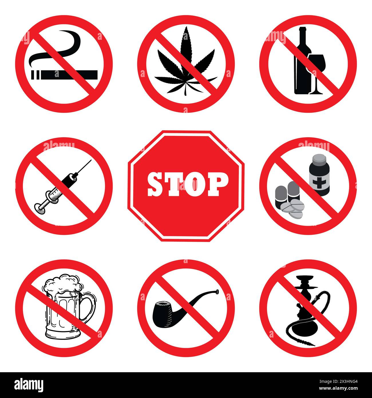 No Drugs And Alcohol Top 10 Reasons To Say No To Drugs Poster — The