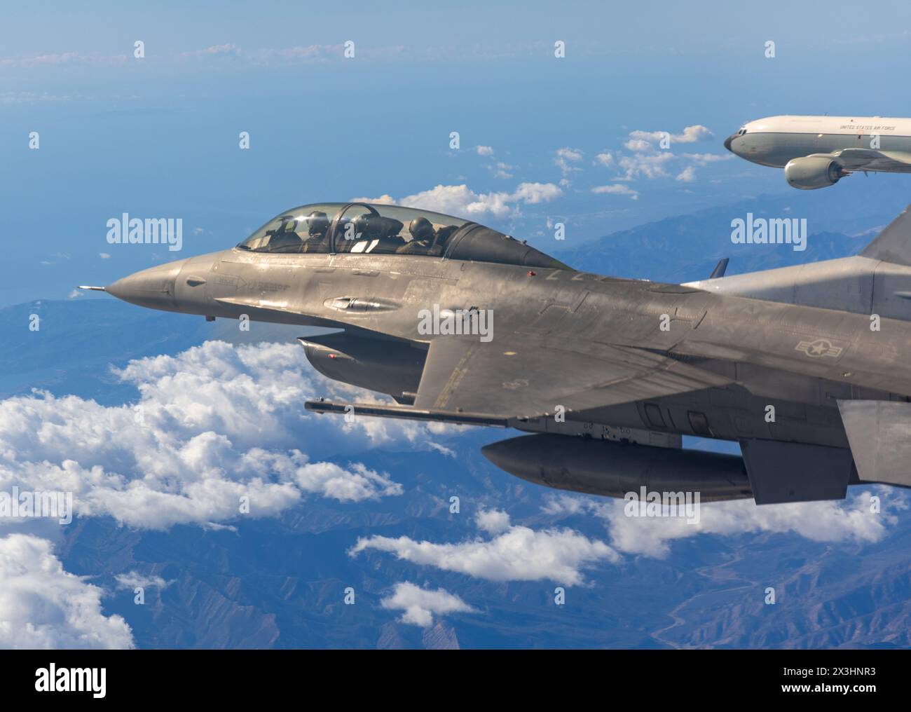 An F-16D performs a Photo Chase test mission for the 416th FLTS - The ...