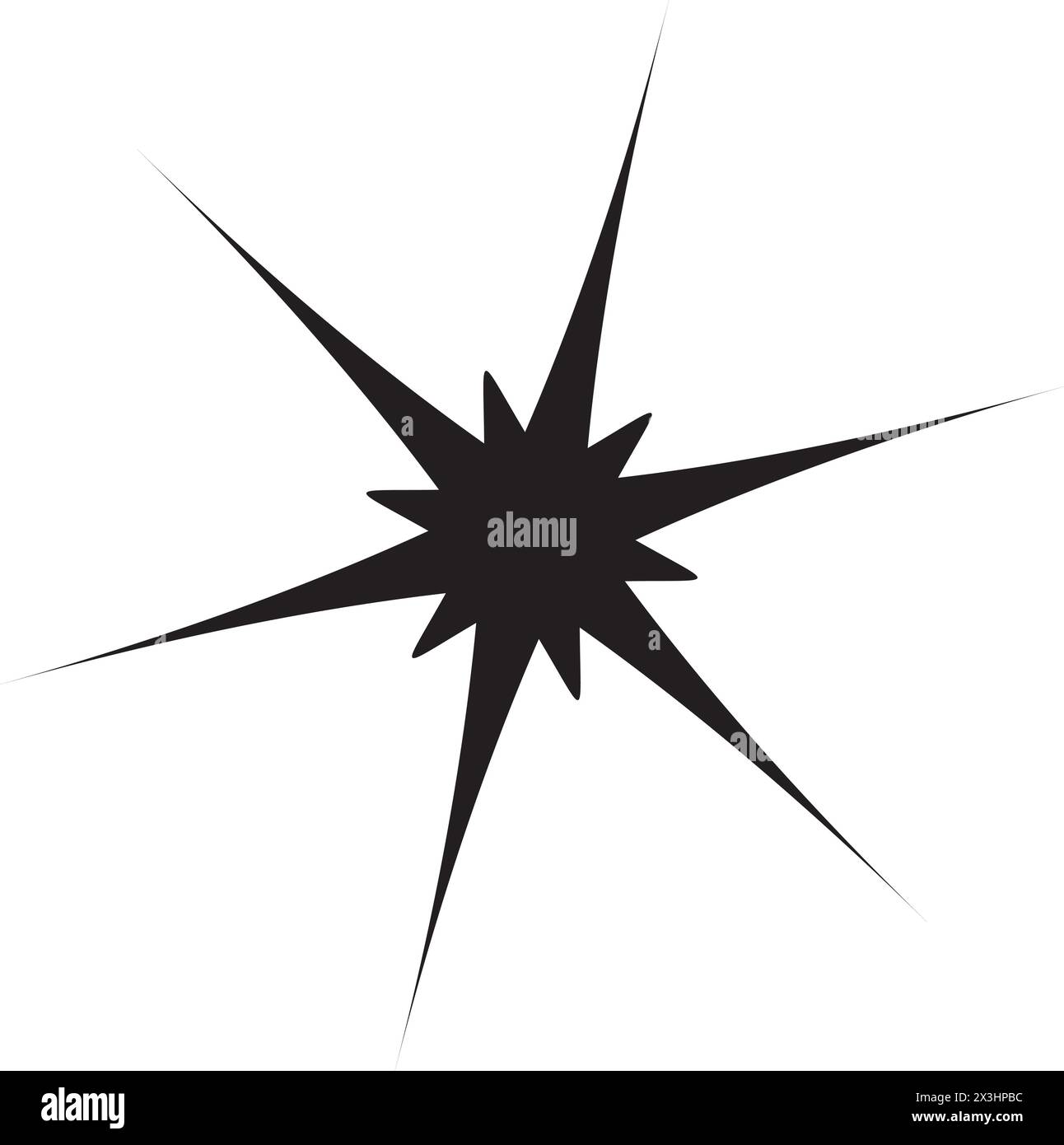 Star sparkle icons collection. Futuristic shape. Flash from fireworks Stock Vector Image & Art ...