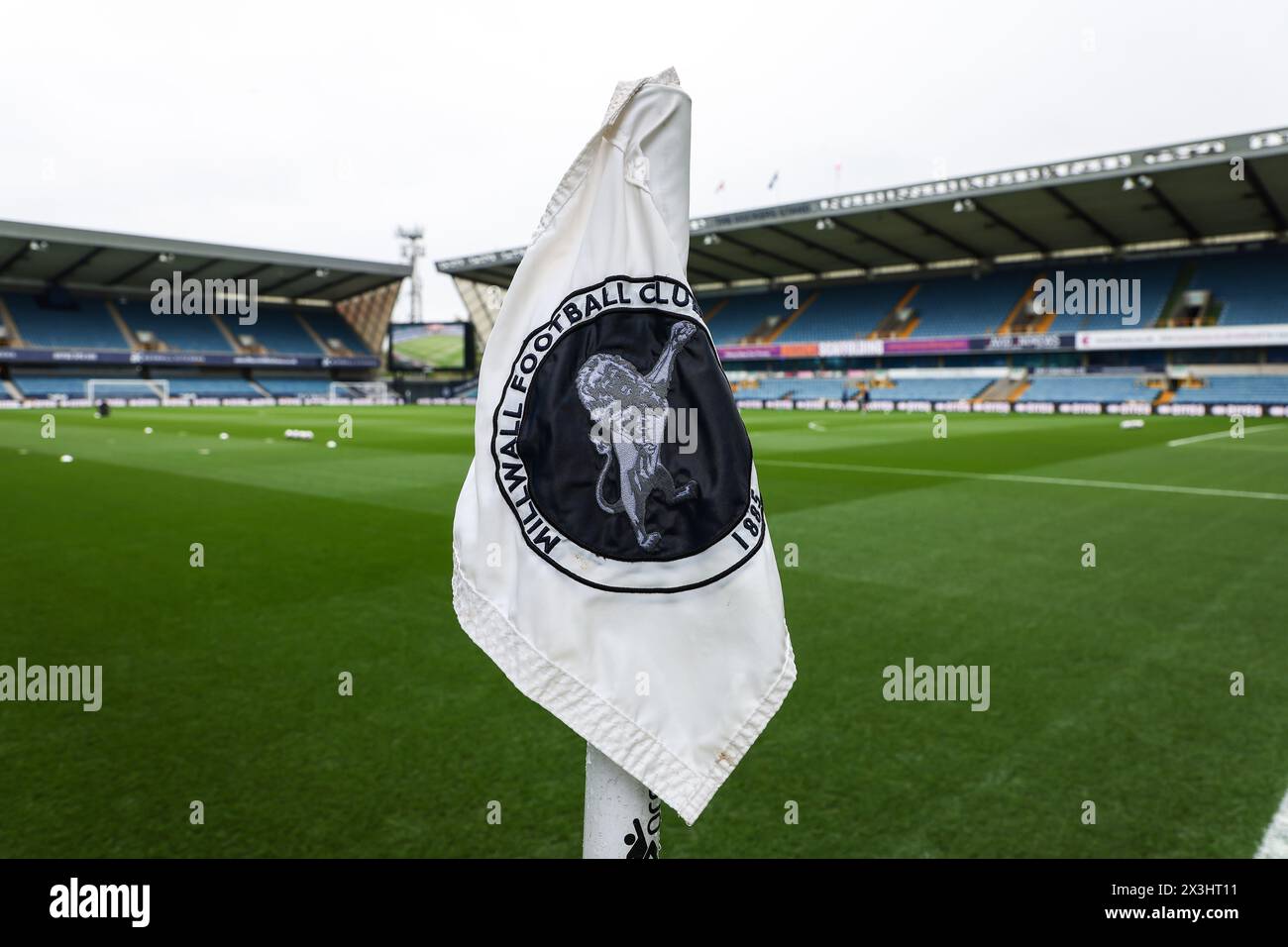 The Den, Bermondsey, London, UK. 27th Apr, 2024. EFL Championship ...
