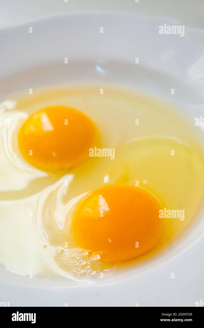 Close up two egg hi-res stock photography and images - Alamy