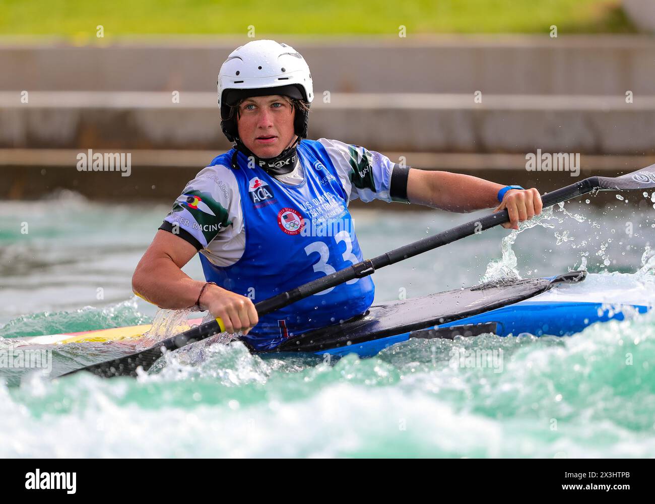 April 26, 2024:.Finn Blackburn competes in the US Olympic Team Trials ...