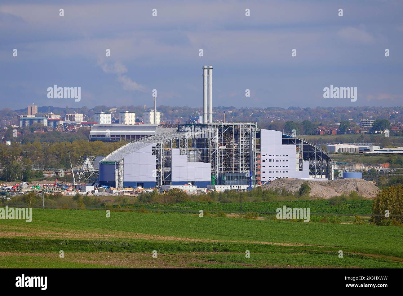 Enfinium Energy From Waste Facility under construction at Skelton ...