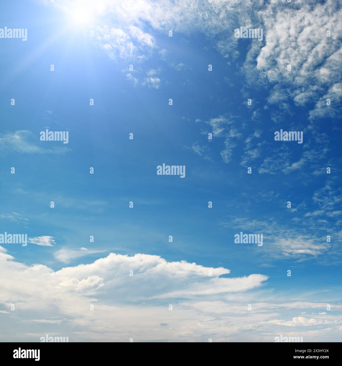Beautiful sun light sunrise sky hi-res stock photography and images - Alamy
