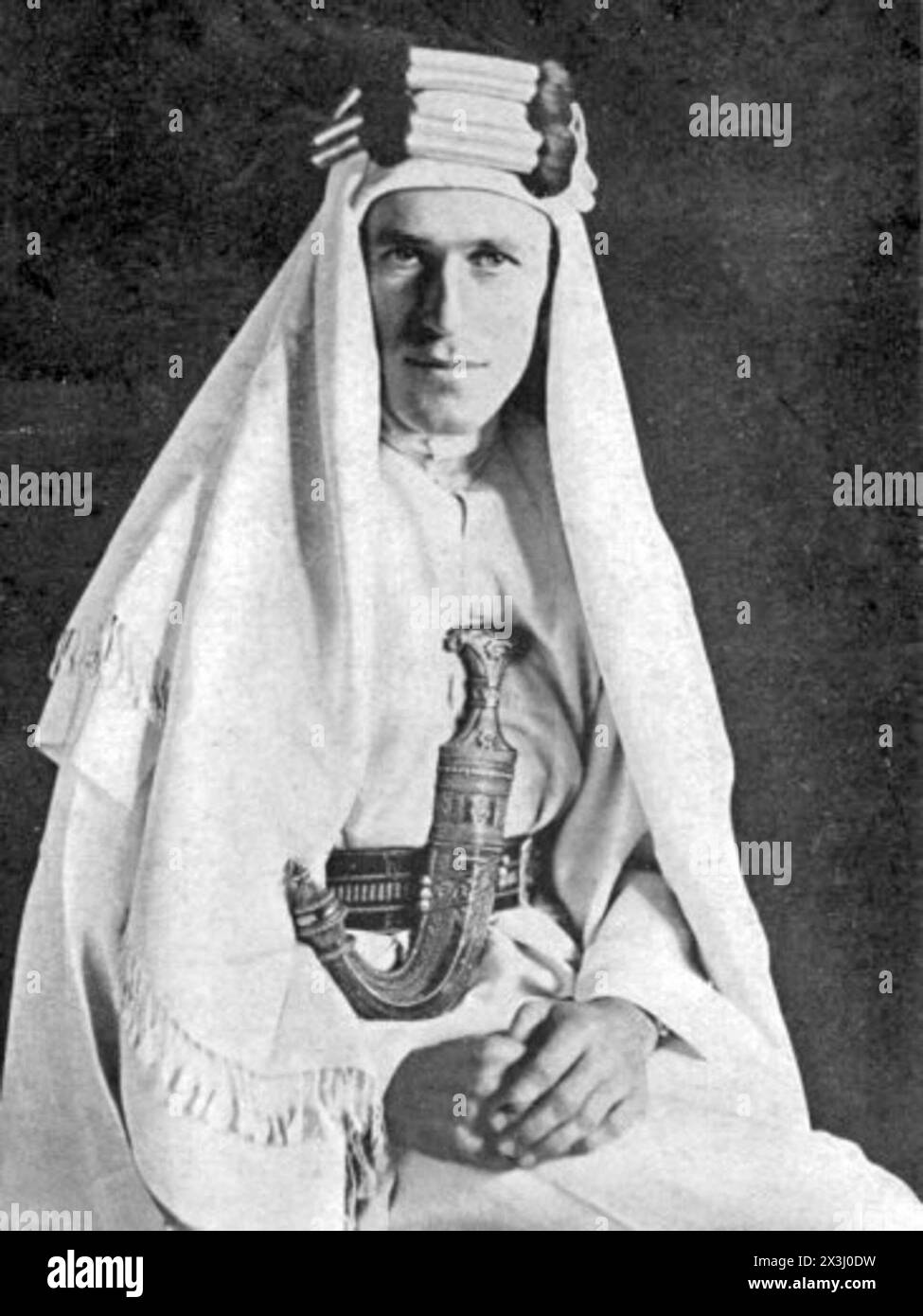 Lieutenant Colonel Thomas Edward Lawrence Stock Photo - Alamy