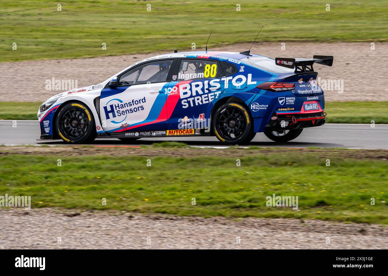 Tom Ingram 80 Team Bristol Street Motors - during the British Touring ...
