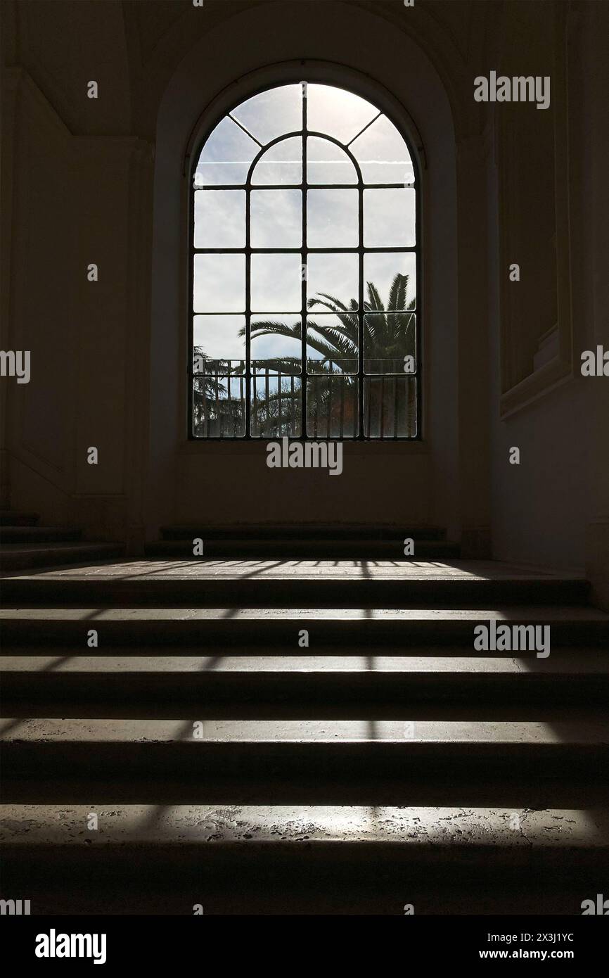 concept looking through window into another world Stock Photo - Alamy