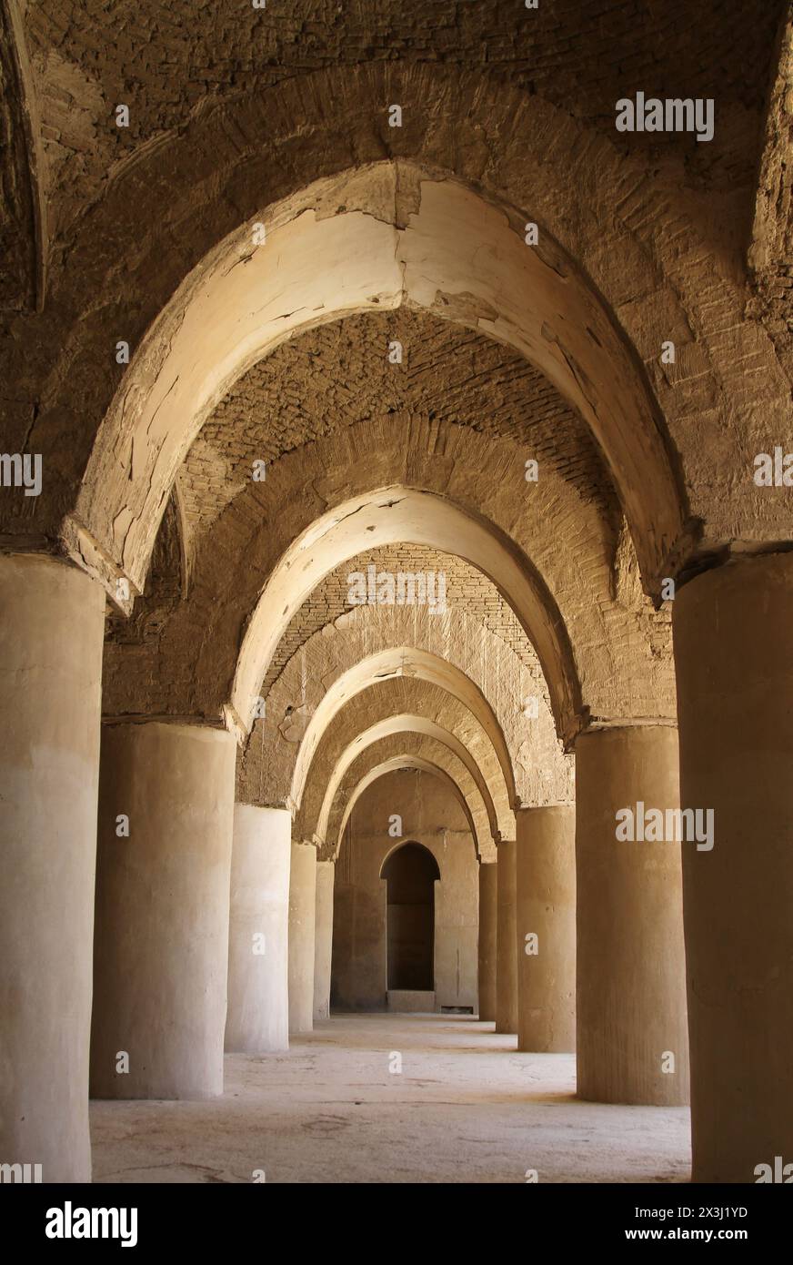 Tarikhane Mosque is a historic monument in Damghan City. It has a ...