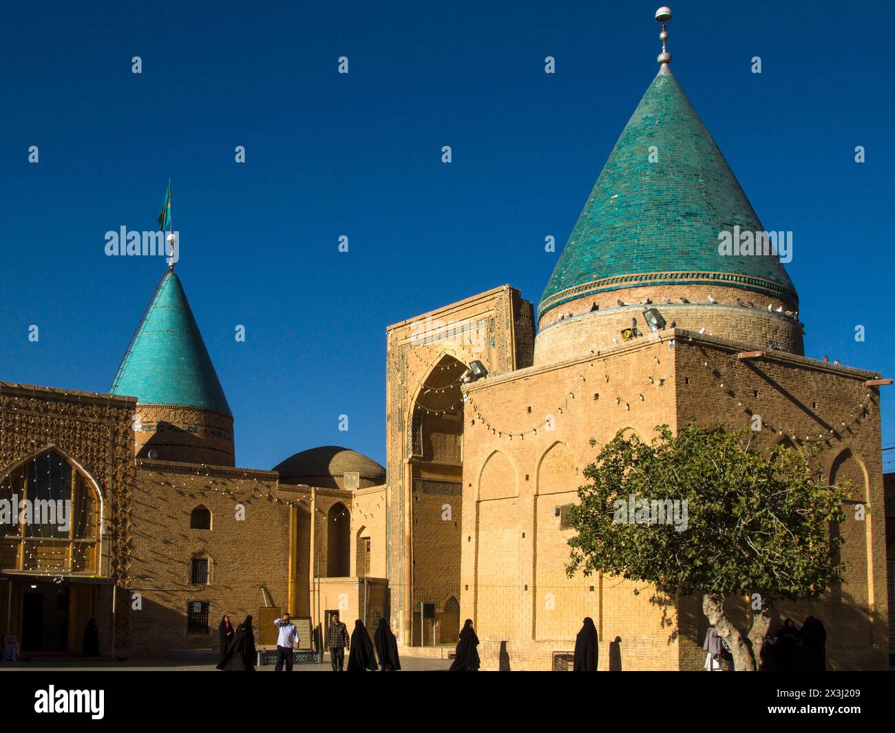Bayazid Bastami Tomb. A Persian Sufi is known for his spiritual beliefs ...