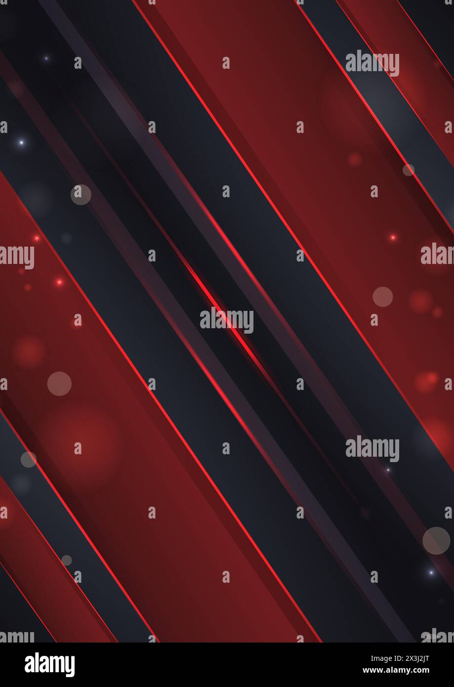 Dark red modern abstract vertical background with diagonal lines. Vector illustration Stock ...
