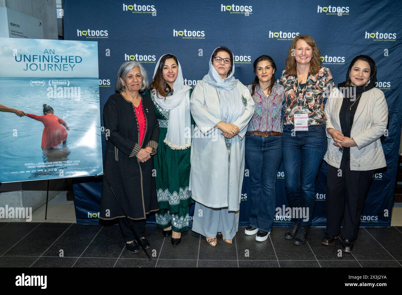 Toronto, Canada. 26th Apr, 2024. Senator Ratna Omidvar, Nilofar Moradi ...