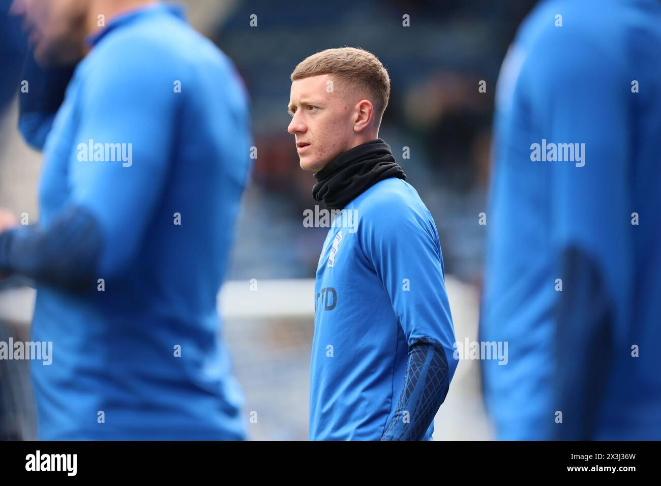 Jay Stansfield (Birmingham City) before the Sky Bet Championship match ...