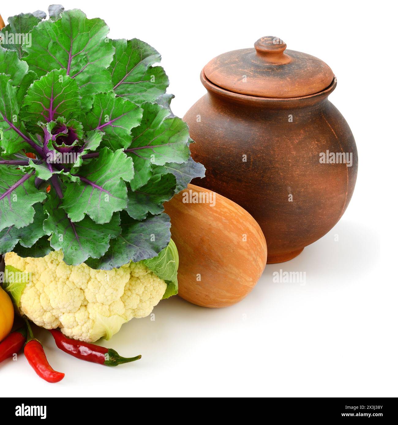 Collection food isolated on white background Stock Photo - Alamy