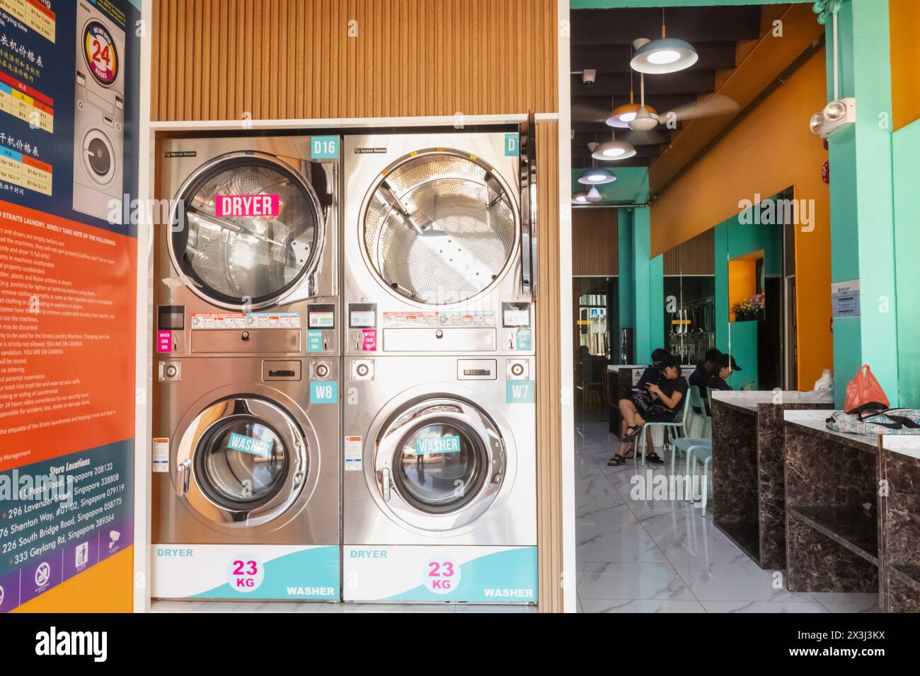 Laundry singapore hi-res stock photography and images - Alamy