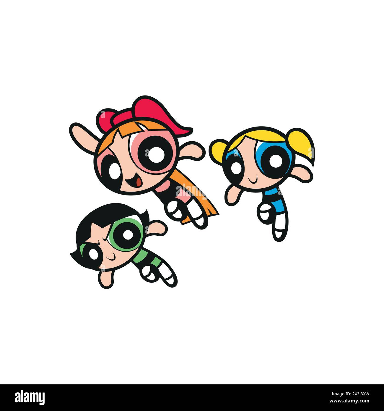 Power puff girls hi-res stock photography and images - Alamy