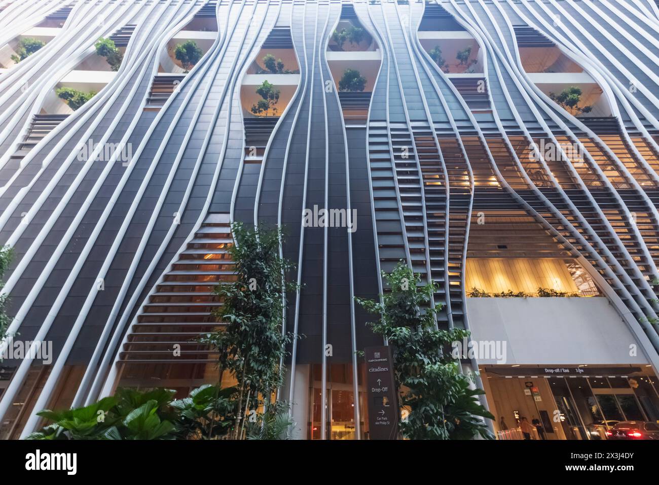 Asia, Singapore, City Business District, Capita Spring Building Stock ...