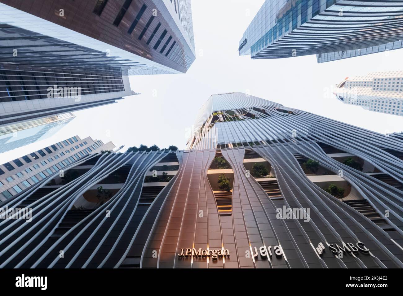 Asia, Singapore, City Business District, Capita Spring Building Stock ...