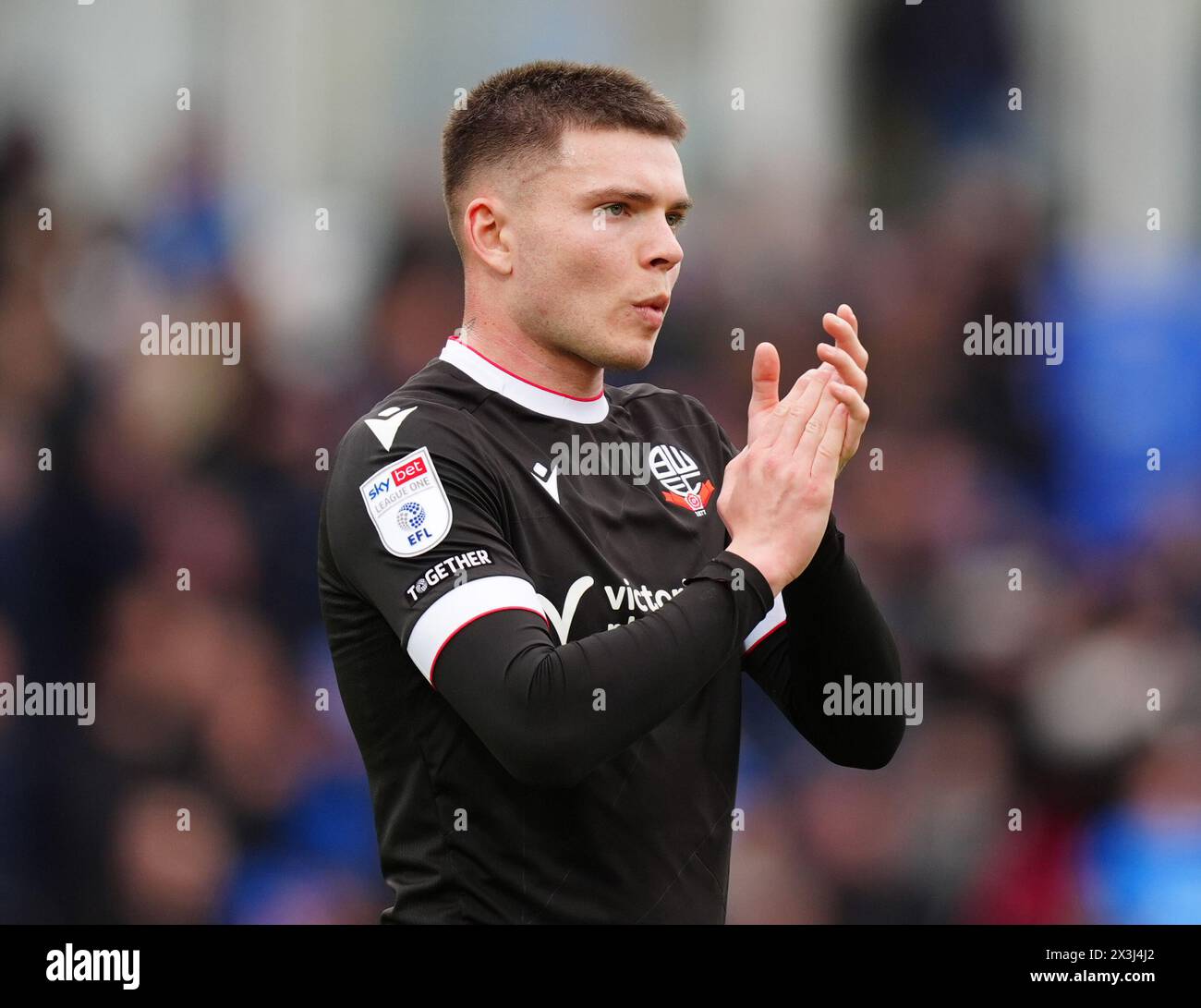 Bolton Wanderers' Aaron Morley after the Sky Bet League One match at ...