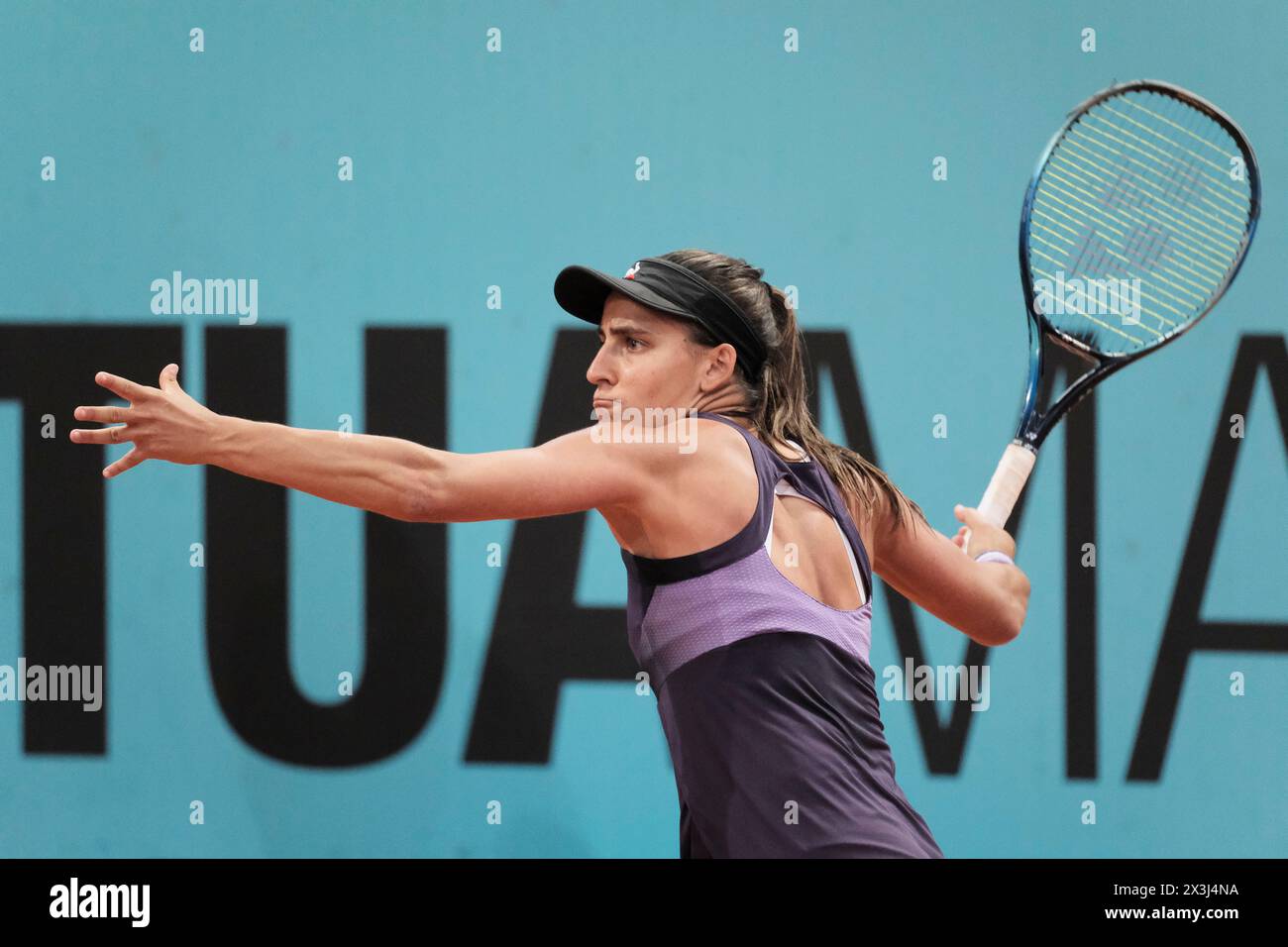 Madrid, Spain. 27th Apr, 2024. Tennis: Mutua Madrid Open tennis ...