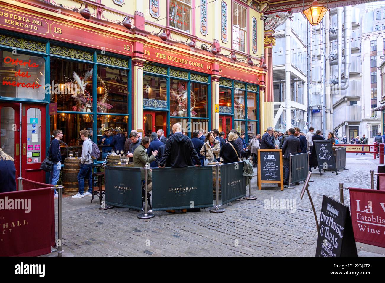 The Golden Goose, Leadenhall Market, City of London, UK Stock Photo - Alamy