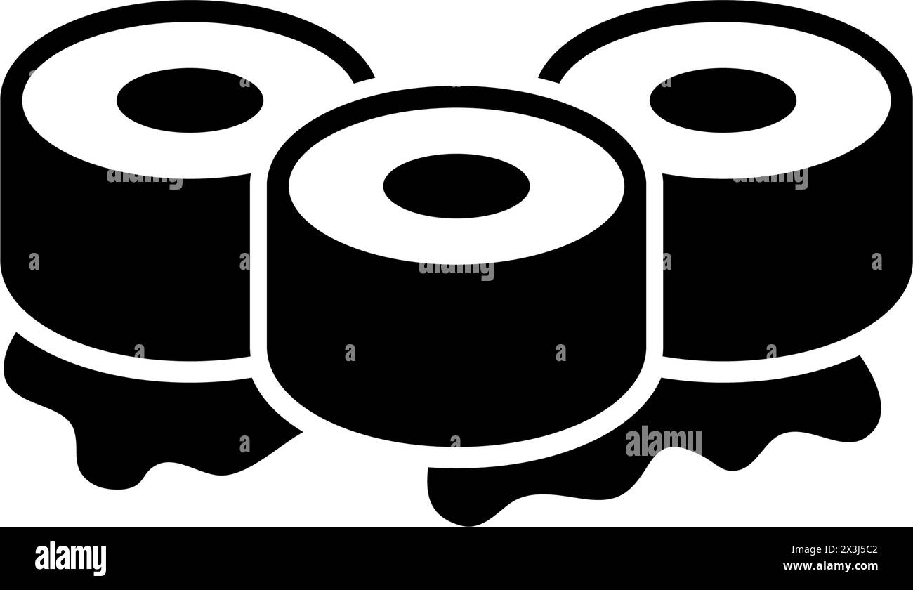 Log rolls Stock Vector Images - Alamy