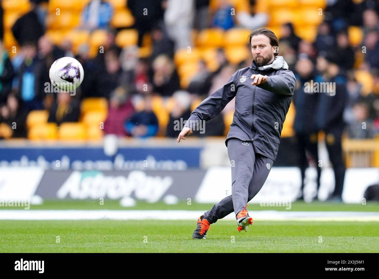 Luton Town Head of Sports Science Jared Roberts-Smith ahead of the ...