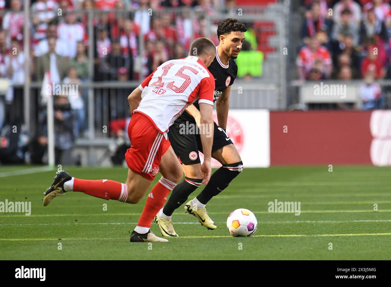 Munich, Germany. 27th Apr, 2024. MUNICH, GERMANY - APRIL 27: Eric Dier ...