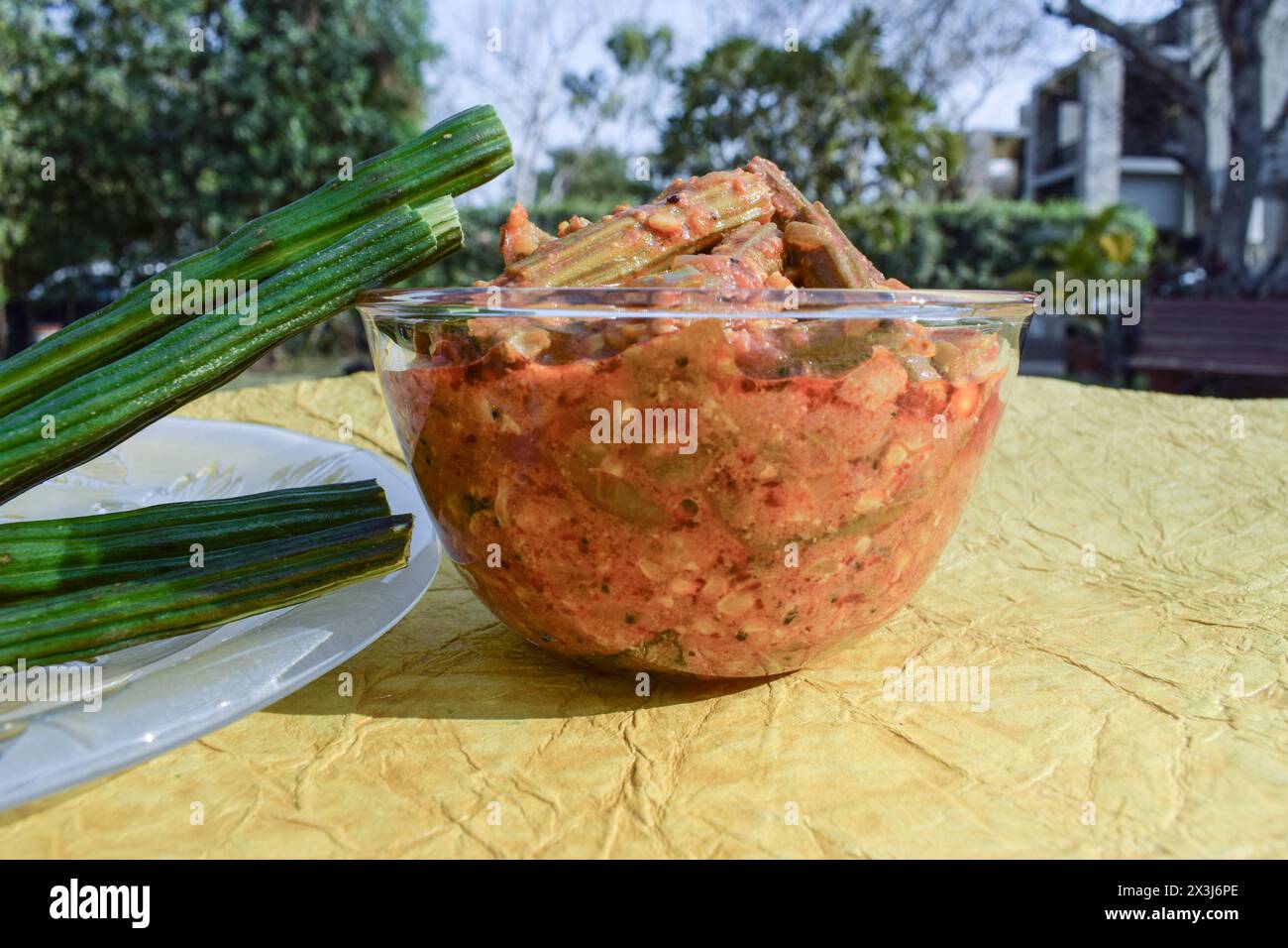 Tasty Drumstick curry made in gravy, shengavani bhaji, saragva nu shaak ...