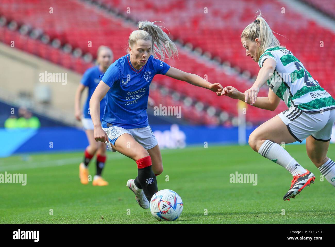 Scottish cup football final female hi-res stock photography and images ...
