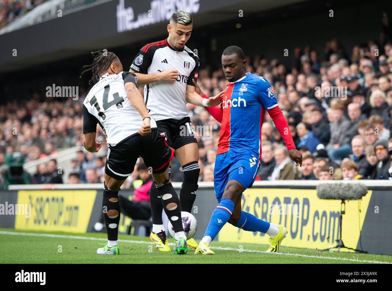 Craven Cottage, Fulham, London, UK. 27th Apr, 2024. Premier League ...