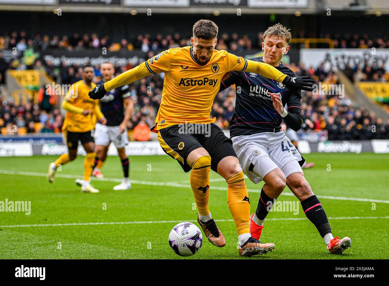 27th April 2024; Molineux Stadium, Wolverhampton, West Midlands ...