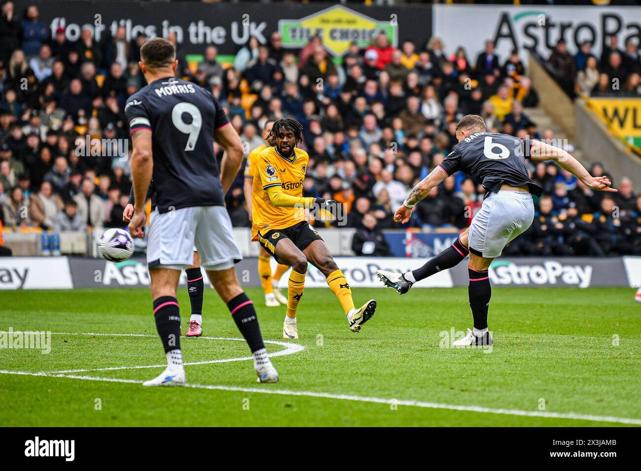 27th April 2024; Molineux Stadium, Wolverhampton, West Midlands ...