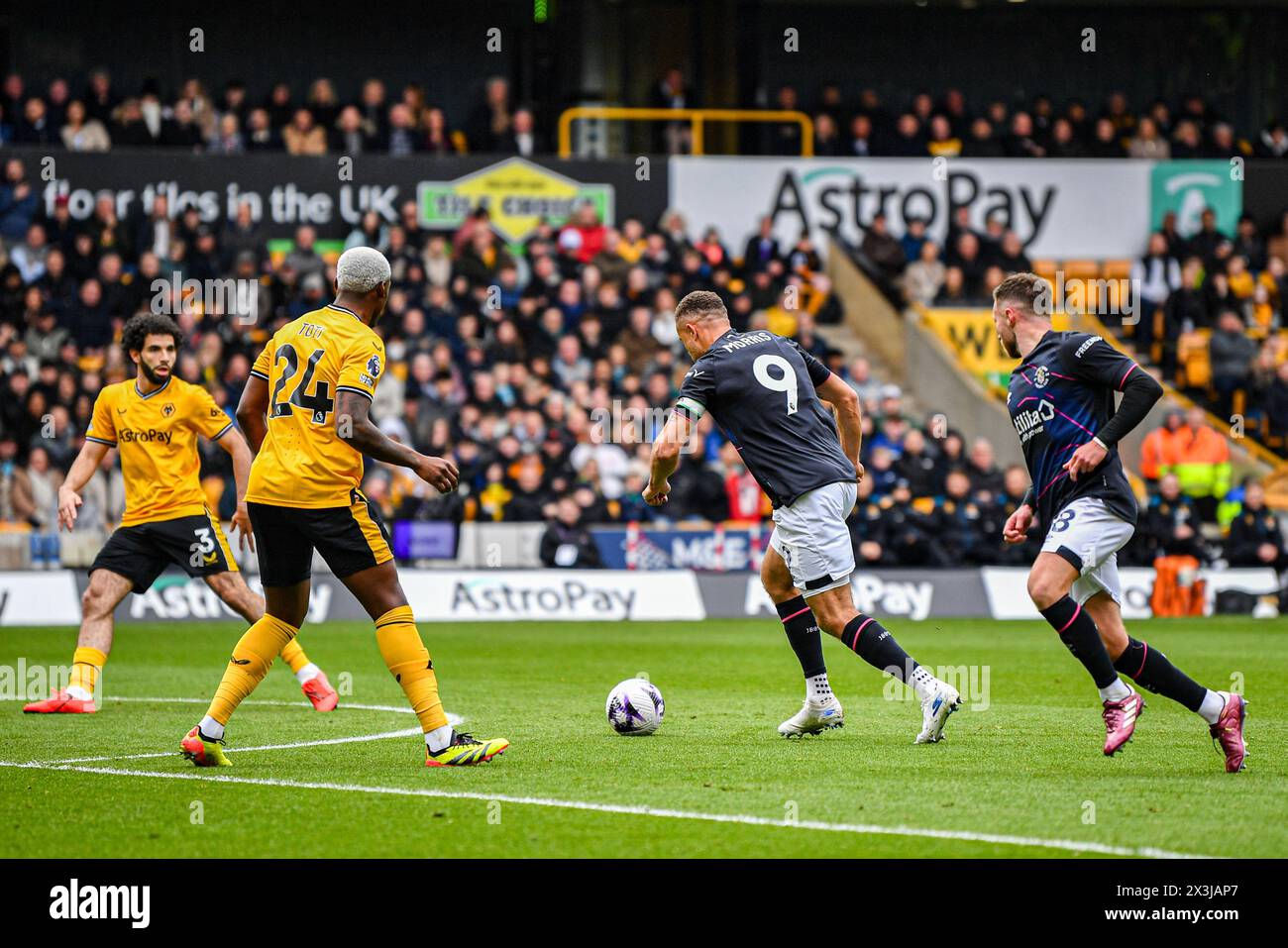 27th April 2024; Molineux Stadium, Wolverhampton, West Midlands ...