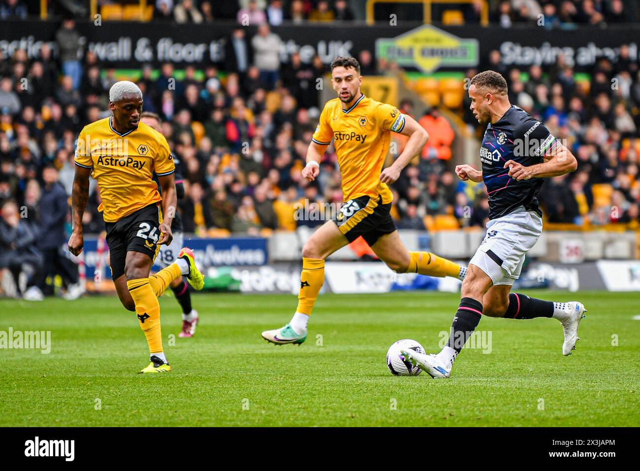 27th April 2024; Molineux Stadium, Wolverhampton, West Midlands ...