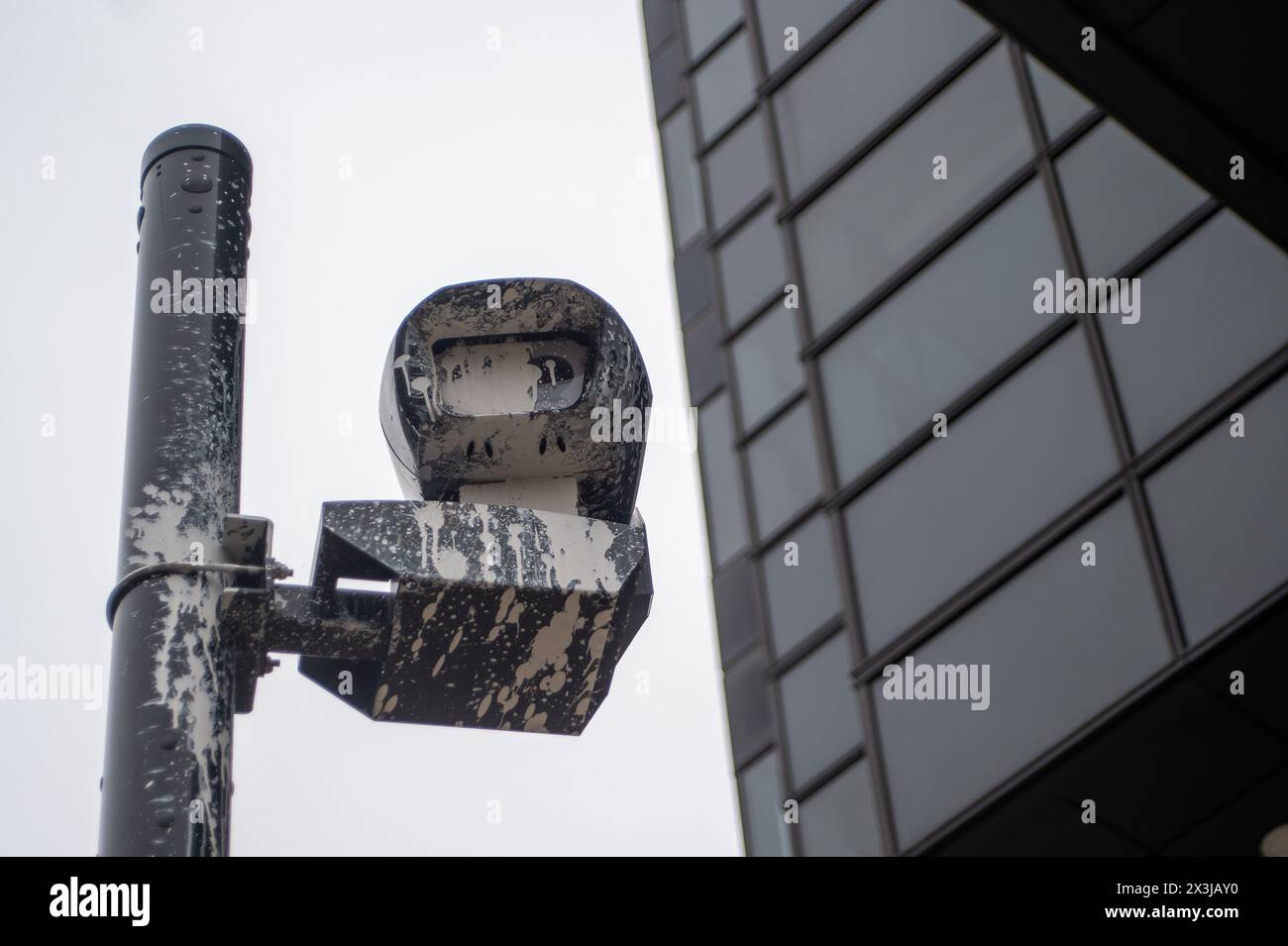 Paint sprayed on cameras hi-res stock photography and images - Alamy
