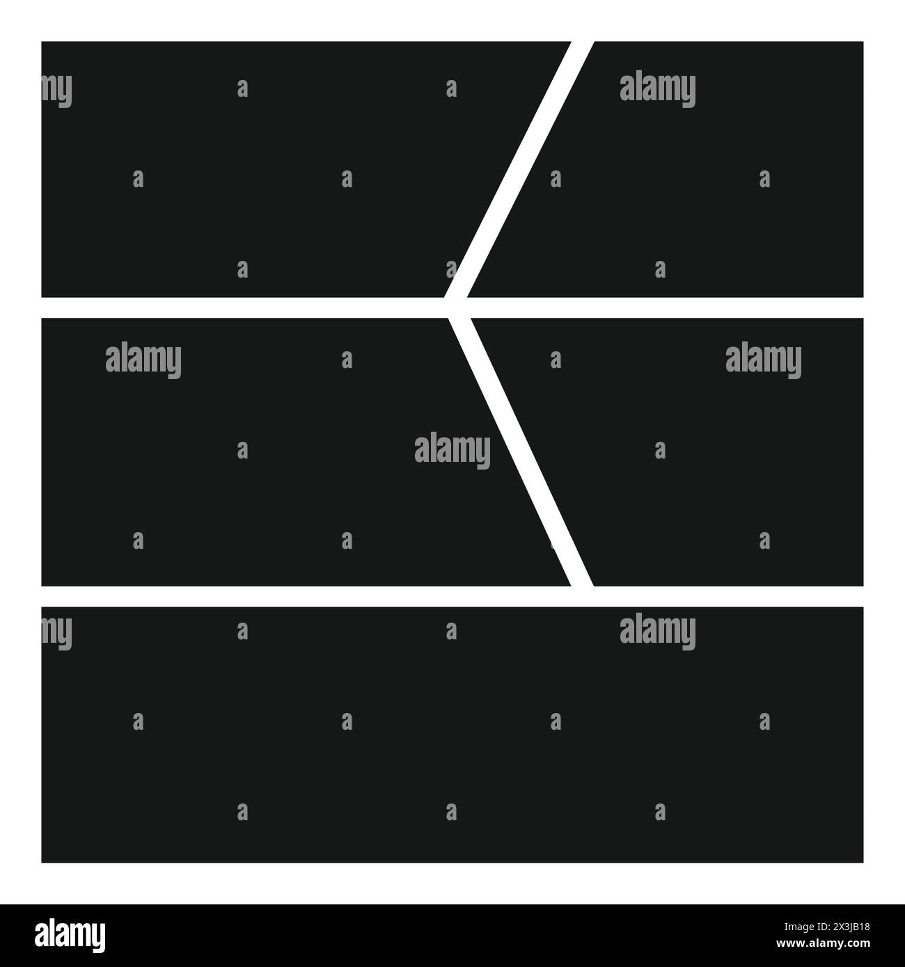 Vector collage for photos. Picture frame. Collage Frames Vector Comic ...