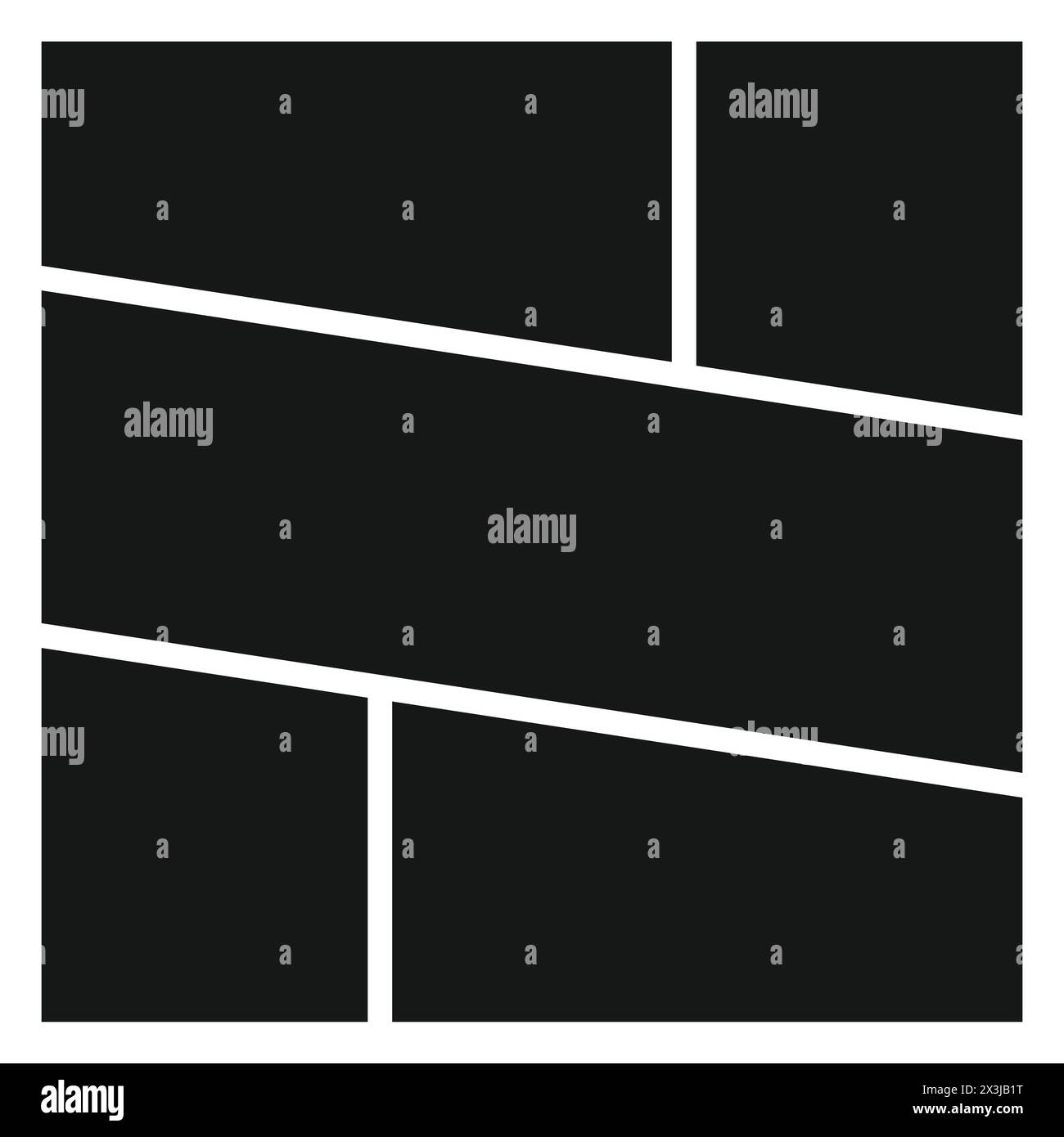 Vector collage for photos. Picture frame. Collage Frames Vector Comic ...