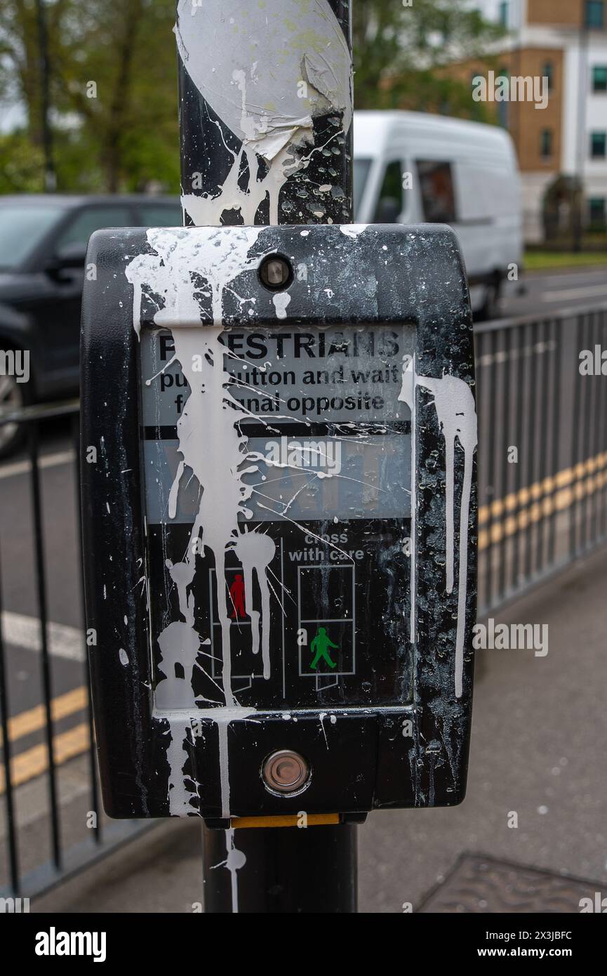 Uxbridge, UK. 27th April, 2024. Most of the Ultra Low Emission Zone ...