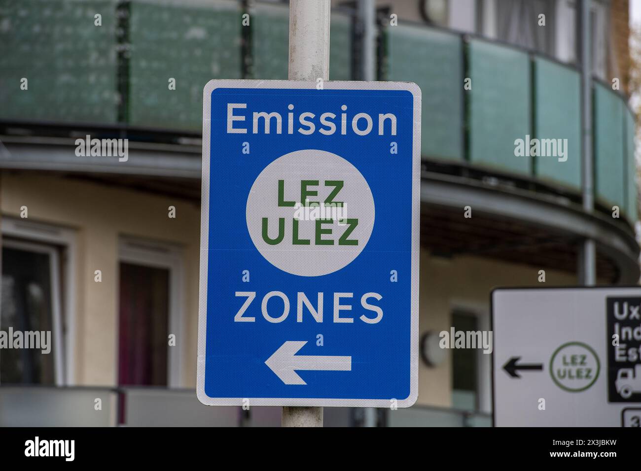 Uxbridge, UK. 27th April, 2024. Most of the Ultra Low Emission Zone ...