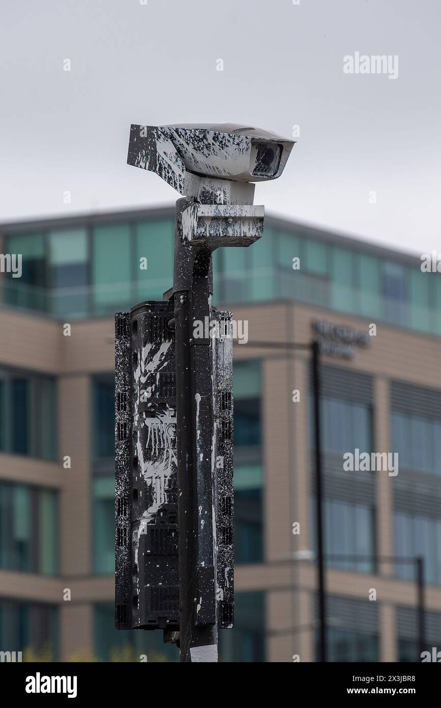 Uxbridge, UK. 27th April, 2024. Most of the Ultra Low Emission Zone ...