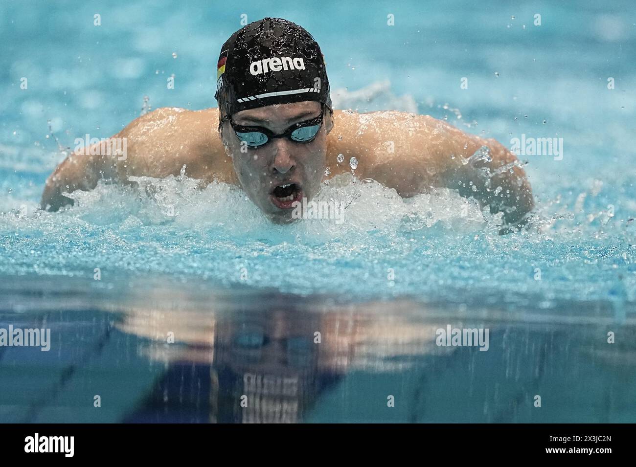 Berlin, Germany. 27th Apr, 2024. Swimming: German Championship ...