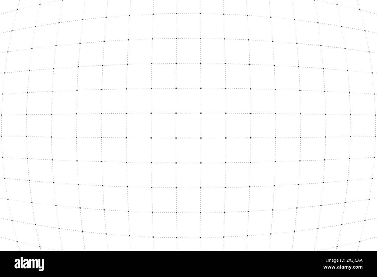 VR HUD futuristic interface voluminous grid. Line and dot head up display pattern. Digital UI ...