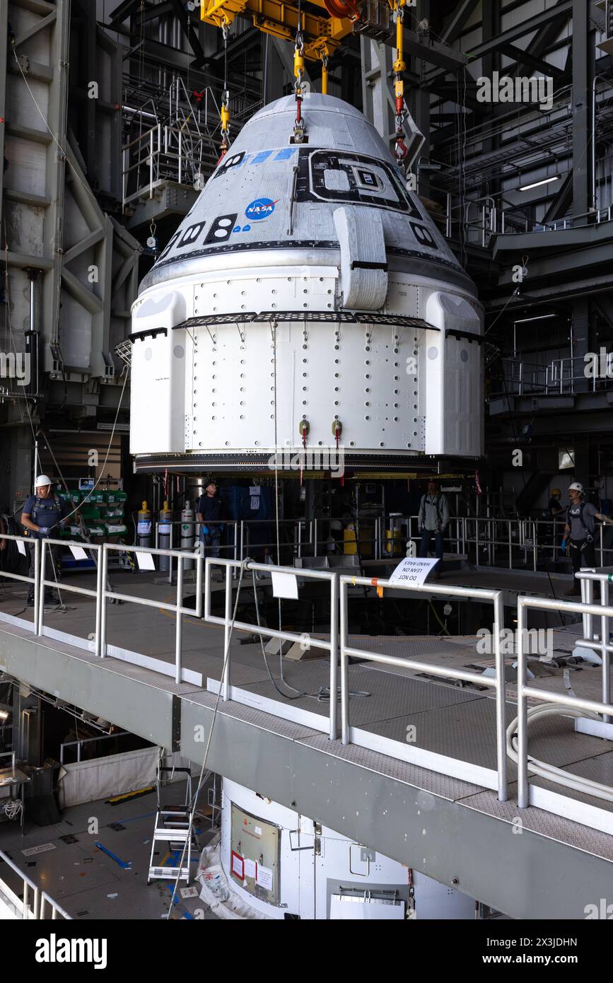 Cape Canaveral, United States of America. 16 April, 2024. The Boeing ...